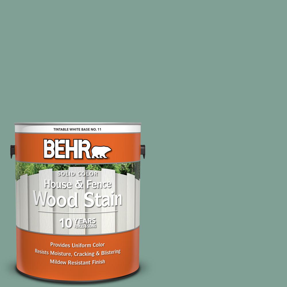 BEHR 1 gal. #S420-4 Australian Jade Solid Color House and Fence ...