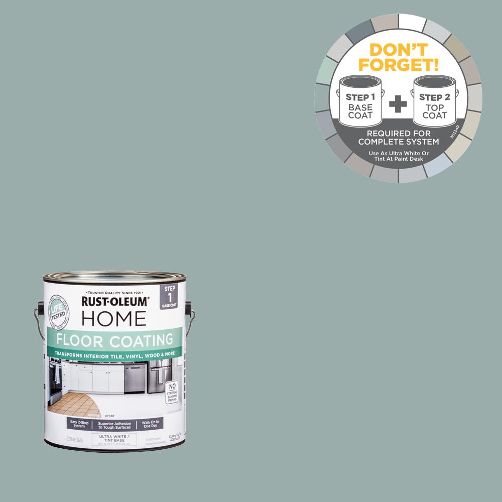 Rust-Oleum Home 1 gal. River Mist Interior Floor Base Coating-363154 ...