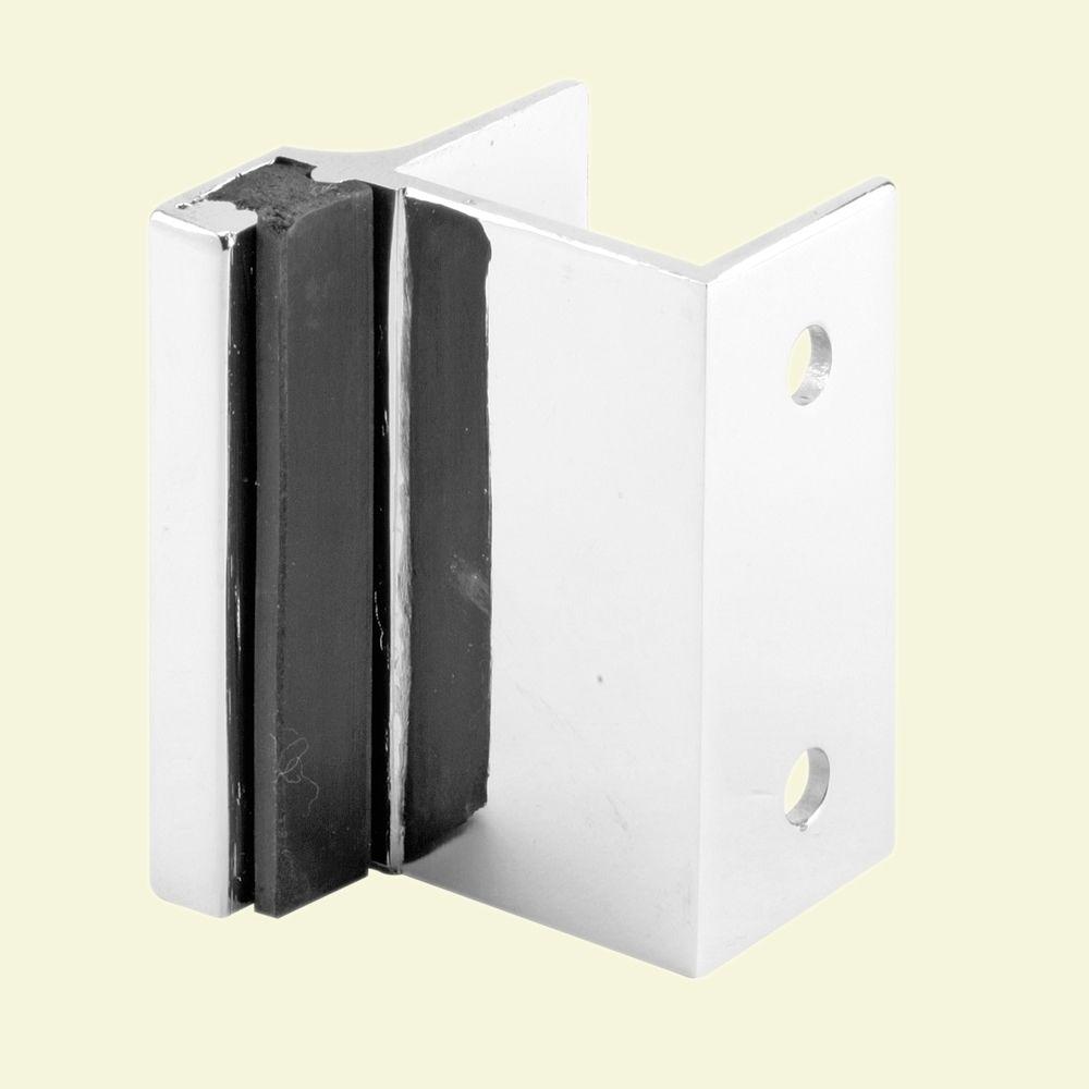 Prime-Line Chrome Outswing Strike and Keeper-650-6488 - The Home Depot