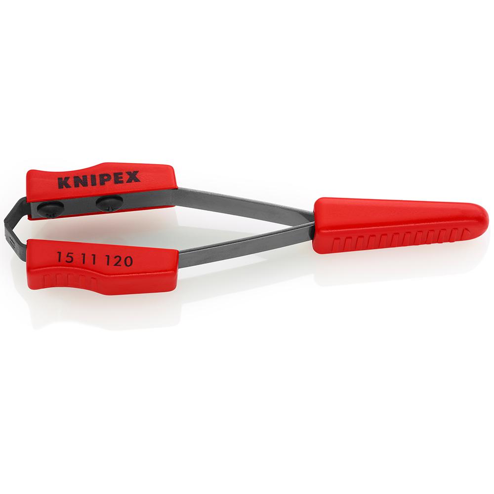 KNIPEX 4-1/2 in. Coated Wire Stripping Tweezers-15 11 120 - The Home Depot