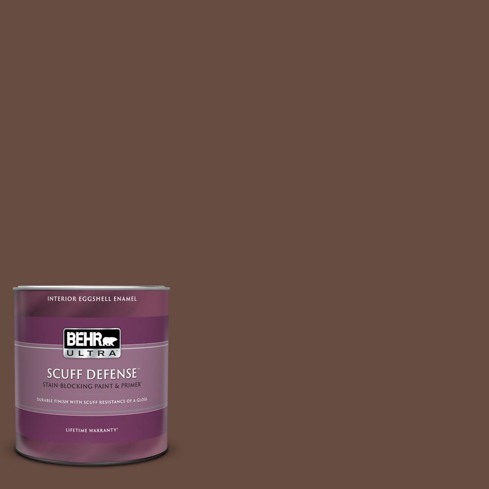 BEHR ULTRA 1 qt. #770B-7 Chocolate Sparkle Extra Durable Eggshell ...