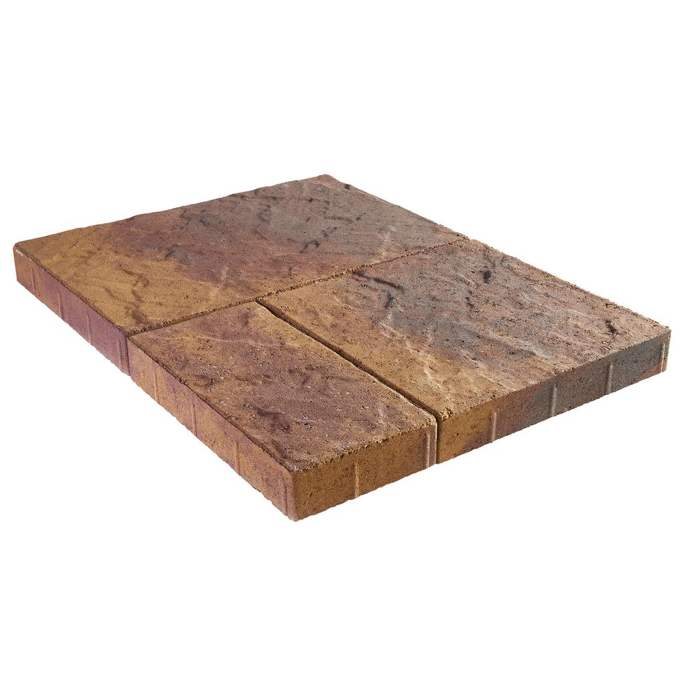 Pavestone Panorama Supra 3-pc 15.75 in. x 15.75 in. x 2.25 in. Sierra ...