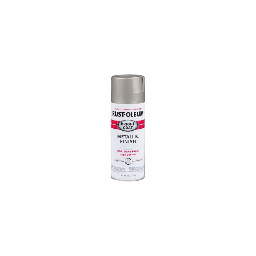 Rust-Oleum Stops Rust 11 oz. Bright Coat Metallic Aluminum Spray Paint ...