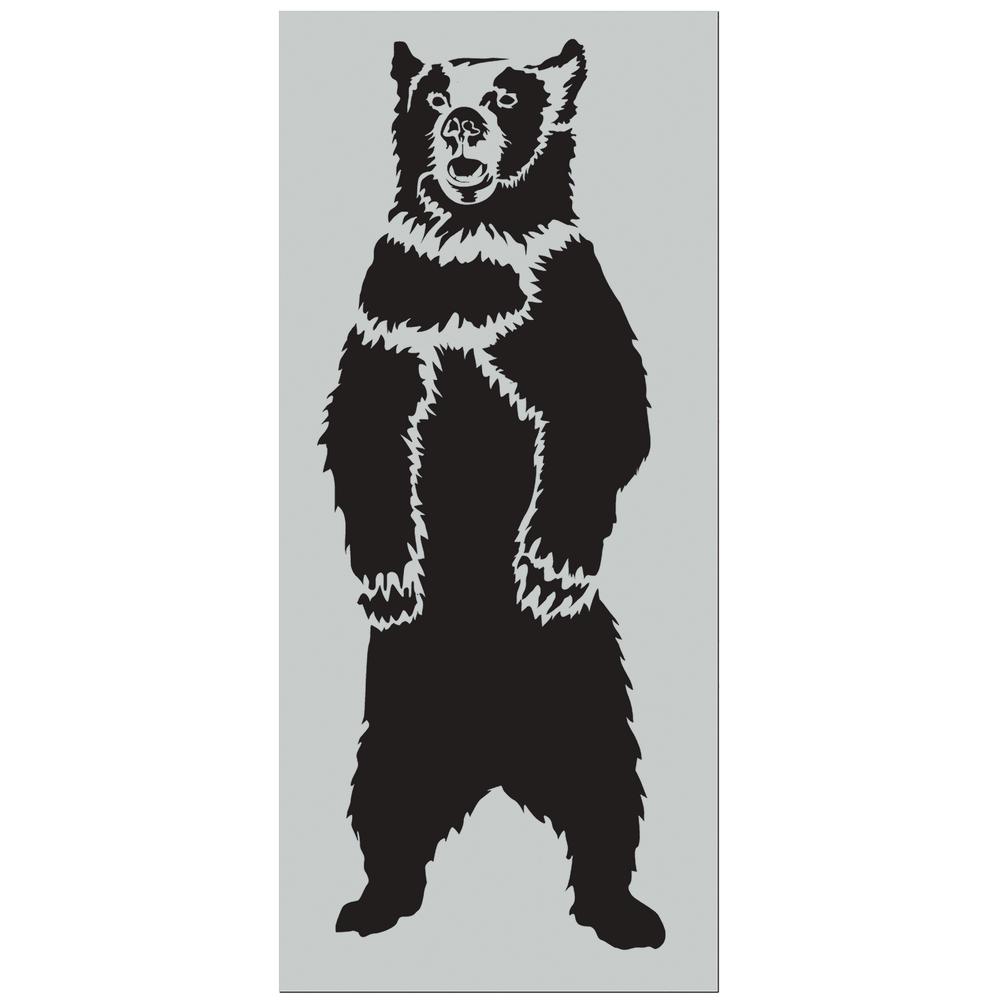 64 FREE STENCIL GRIZZLY BEAR FreeStencil