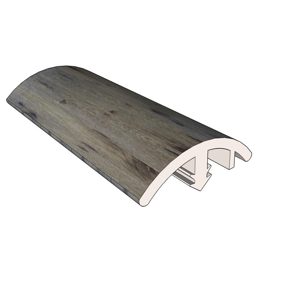 Islander Amber 0.51 in. Thick x 1.42 in. Wide x 72.05 in. Length Vinyl ...