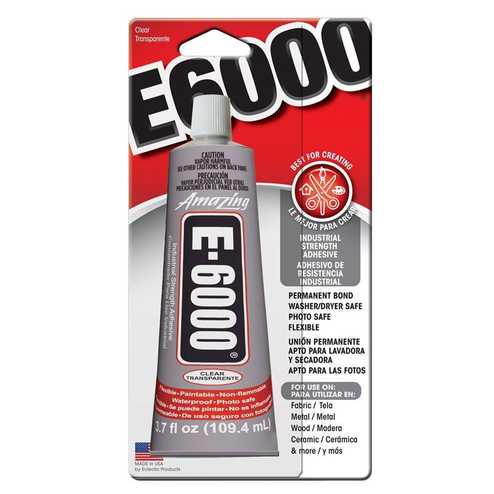 E6000 3.7 fl. oz. Carded Adhesive (12-Pack)-230010 - The Home Depot