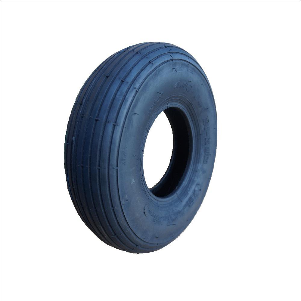 Hi-Run 4.00 in.-6 2PR Rib Wheel Barrow Tire-WD1294 - The Home Depot