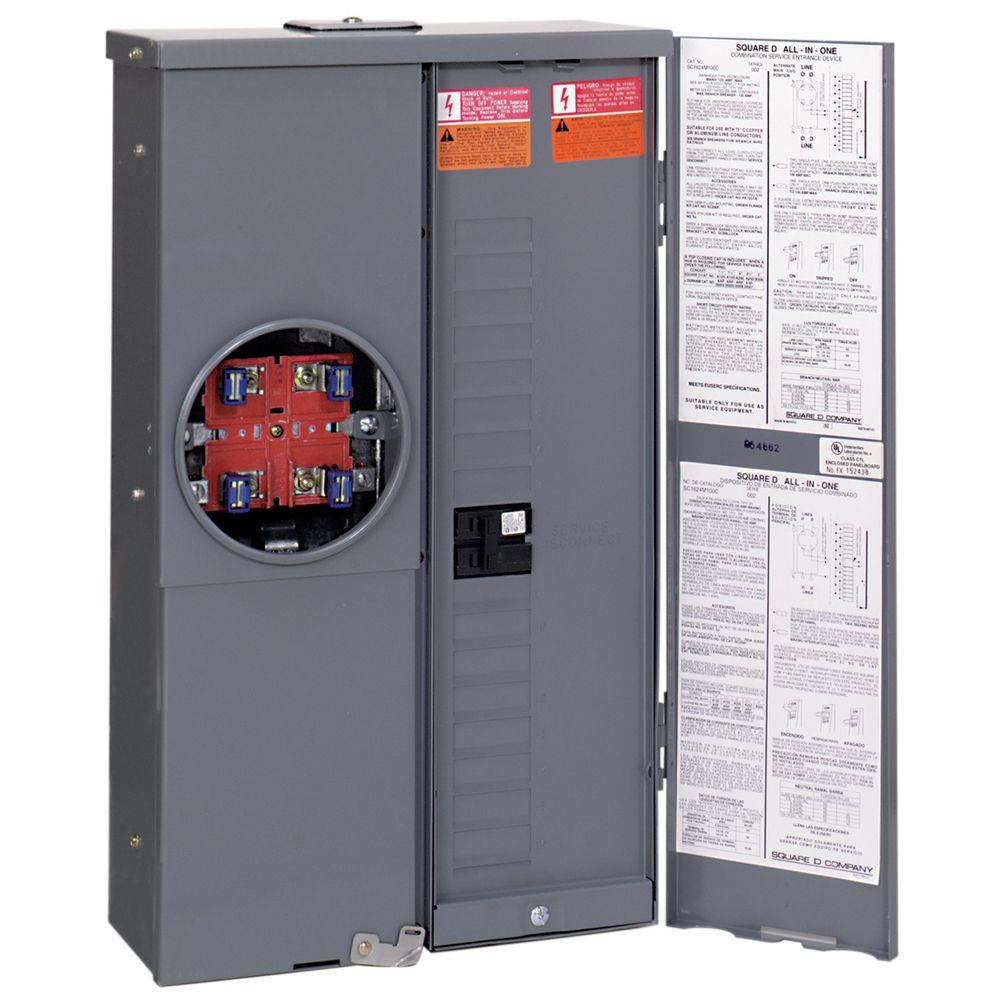 Square D - Meter Combos - Breaker Boxes - The Home Depot