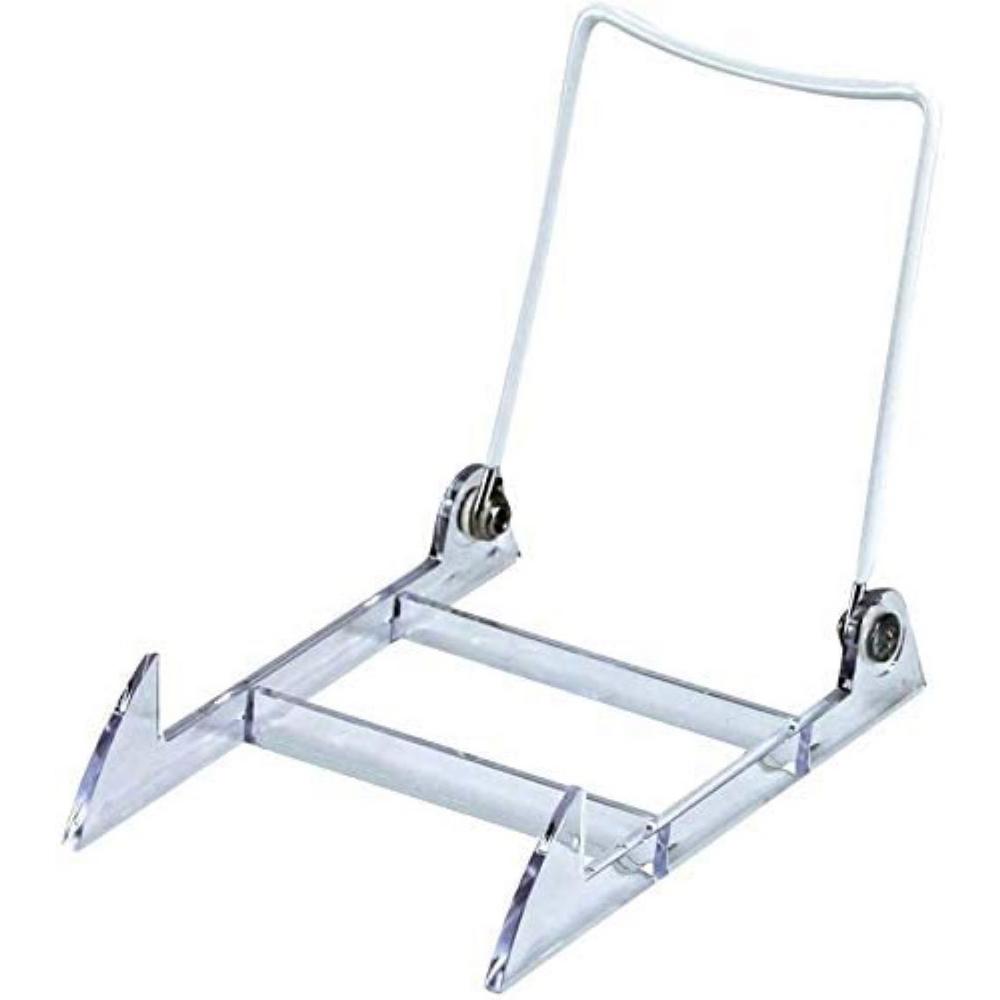 Only Hangers Adjustable Acrylic Wire Display Stands 3.25 in. W x 5 in ...