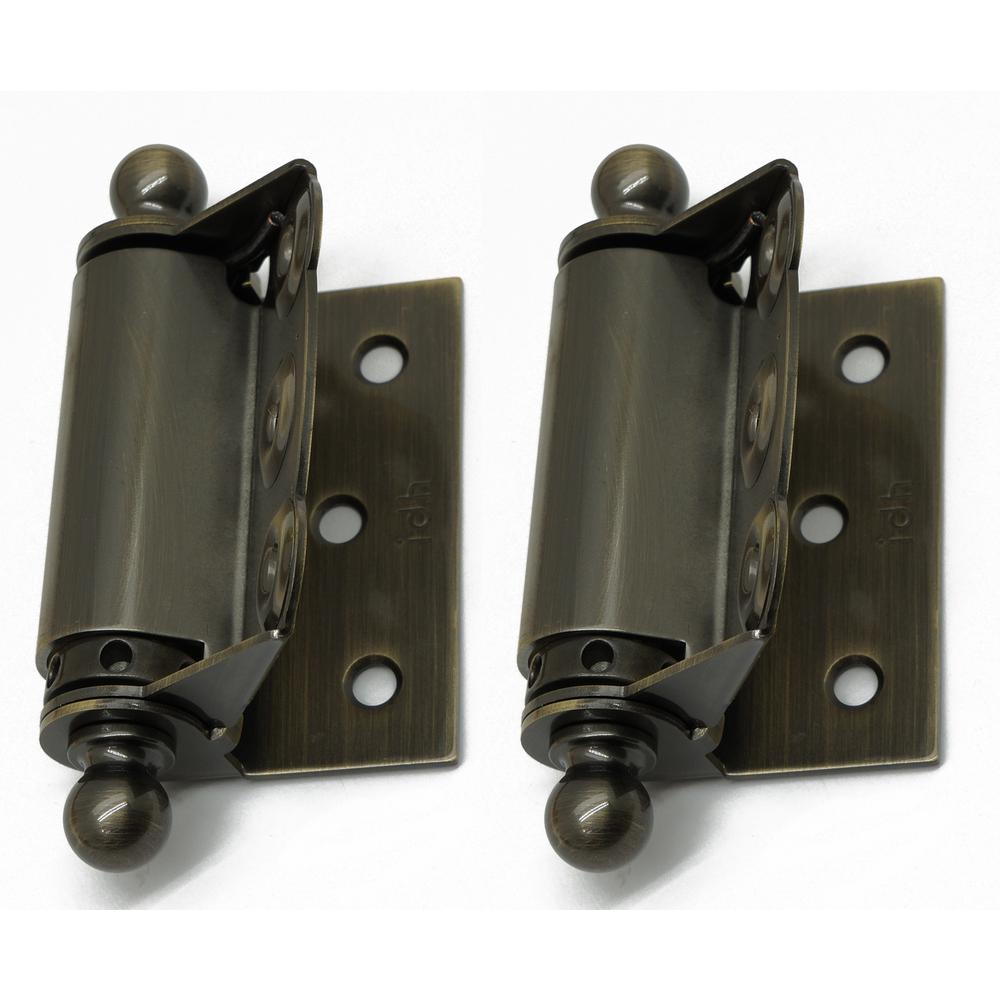 idh by St. Simons 1-1/2 in. x 2-3/4 in. Solid Brass Adjustable Half ...