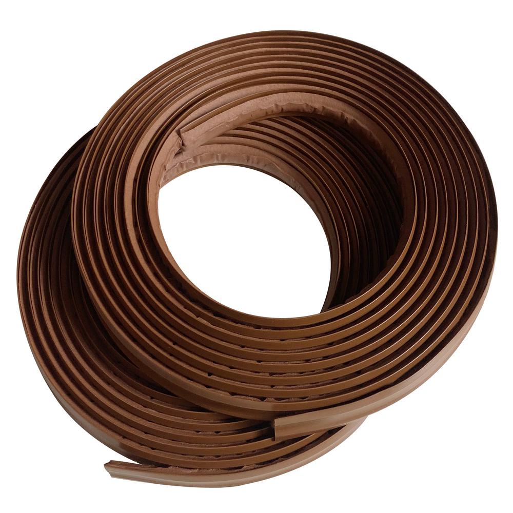Buy 12 in. x 38 in. x 120 in. Dark Brown PVC Inside Corner Self ...