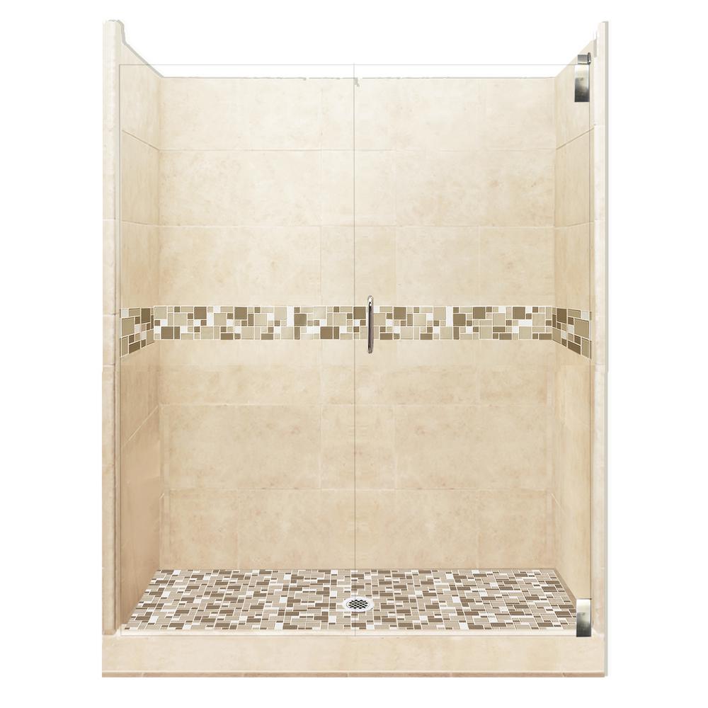American Bath Factory Tuscany Grand Hinged 42 in. x 60 in. x 80 in ...