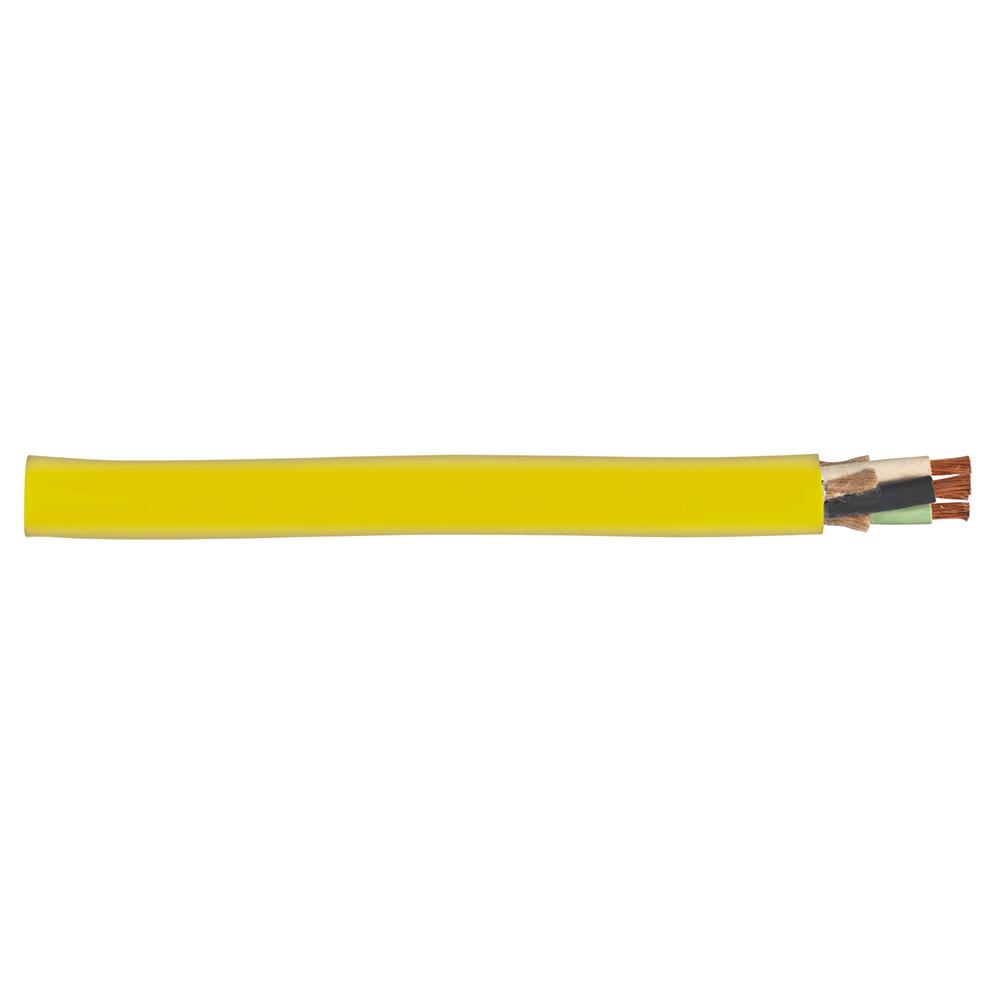 Carol 250 ft. 12/4 600-Volt Portable Power Yellow SOOW Cord-02426.35T ...