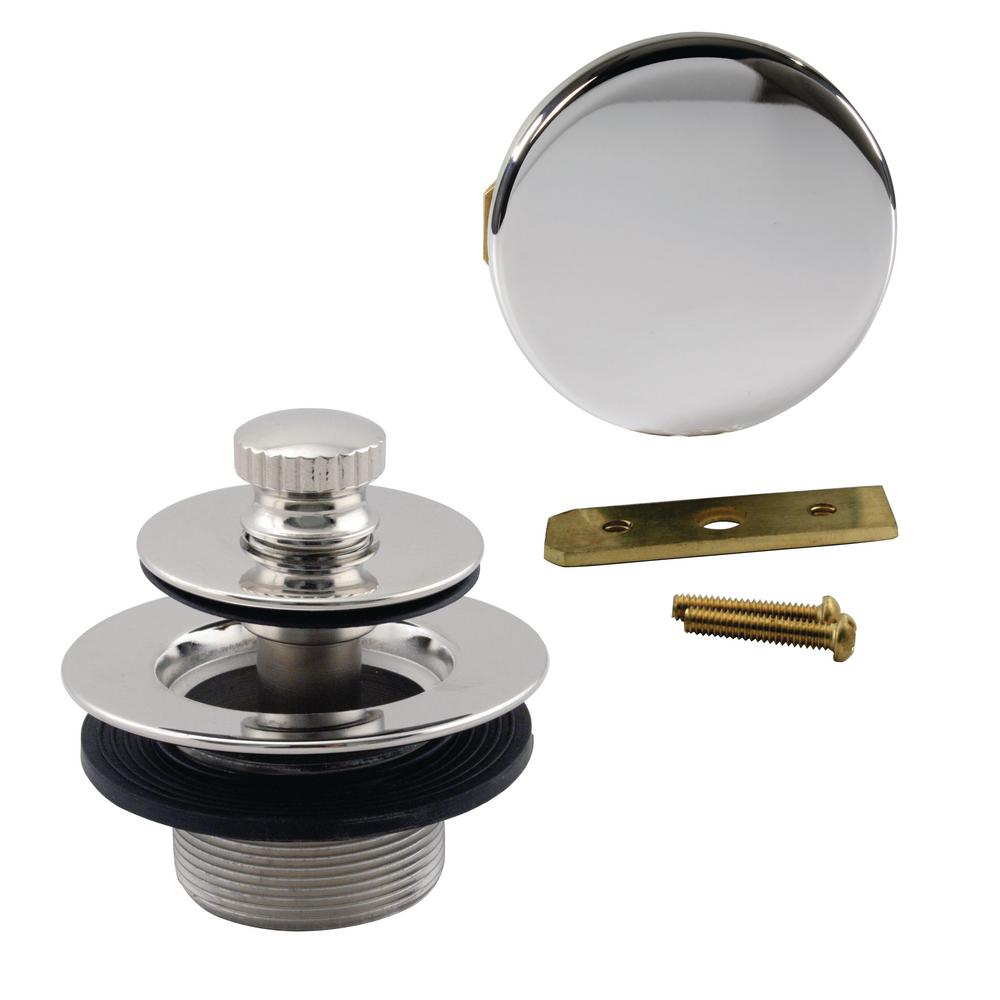 Westbrass Universal Twist and Close Tub Trim Kit in Polished Chrome ...