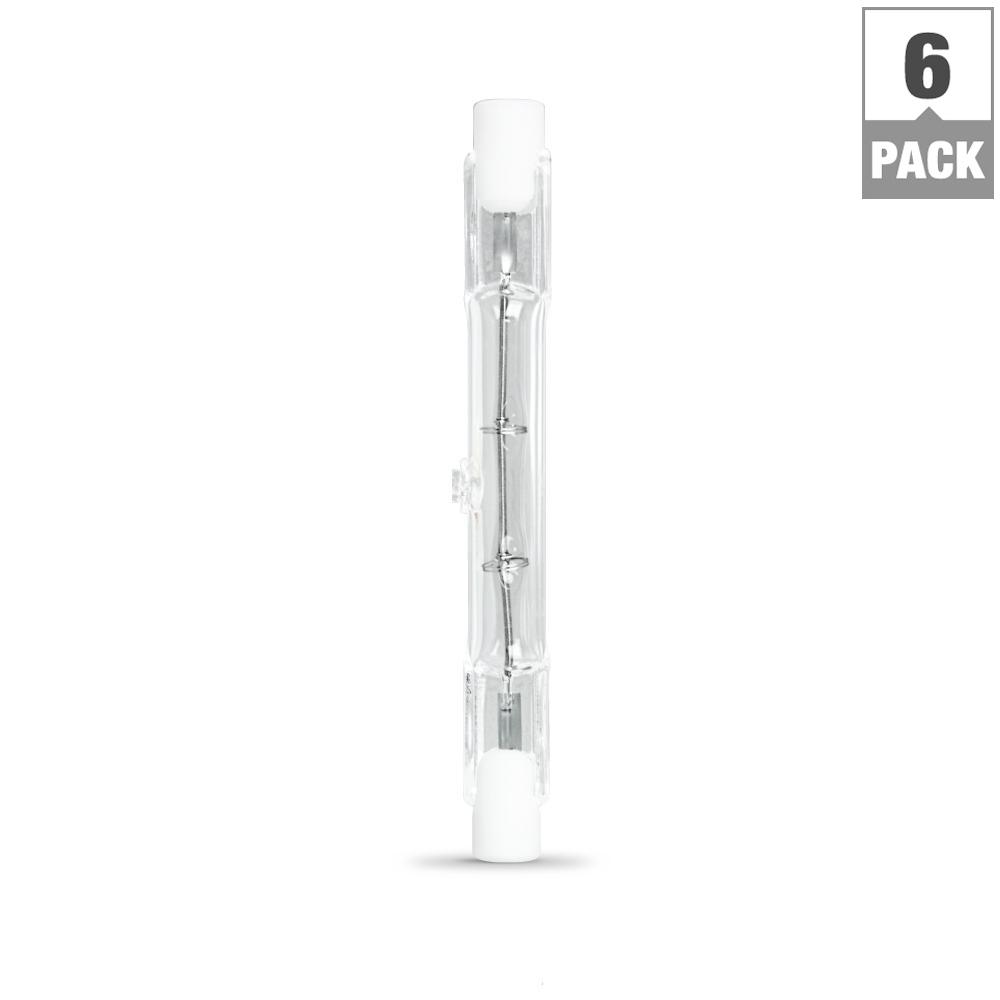 Feit Electric 250-Watt Warm White (3000K) T3 R7 Double-Ended Tube ...