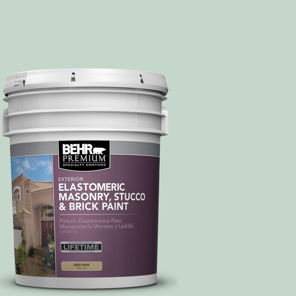 BEHR Premium 5 gal. #MS-64 Mesa Verde Elastomeric Masonry, Stucco and ...