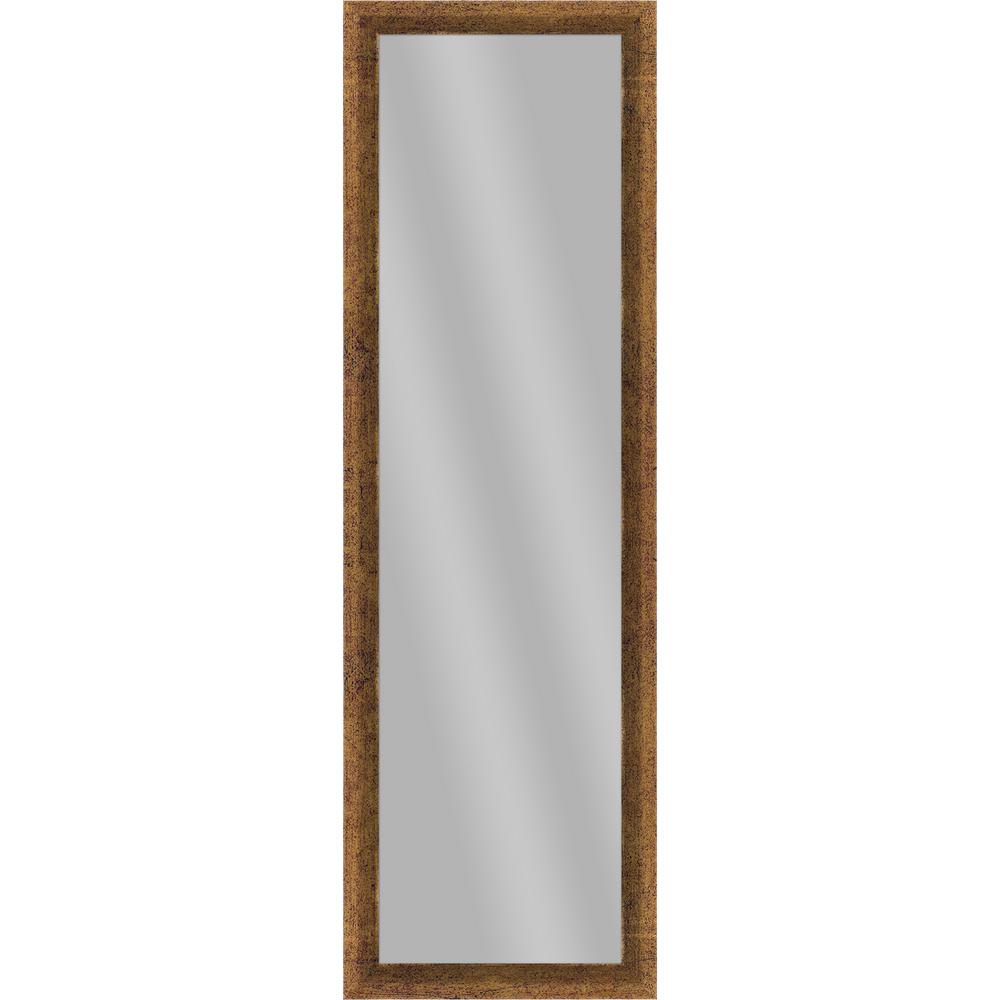 PTM Images Large Rectangle Gold Art Deco Mirror (52.5 in. H x 16.5 in ...