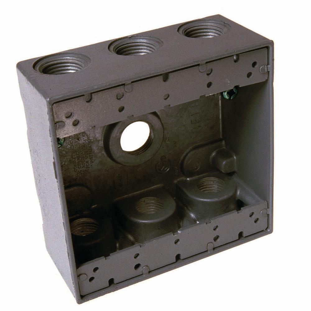 UPC 050169534809 - Bell 5348-0 Weatherproof Box, 4-1/2-Inch X 4-1/2 ...