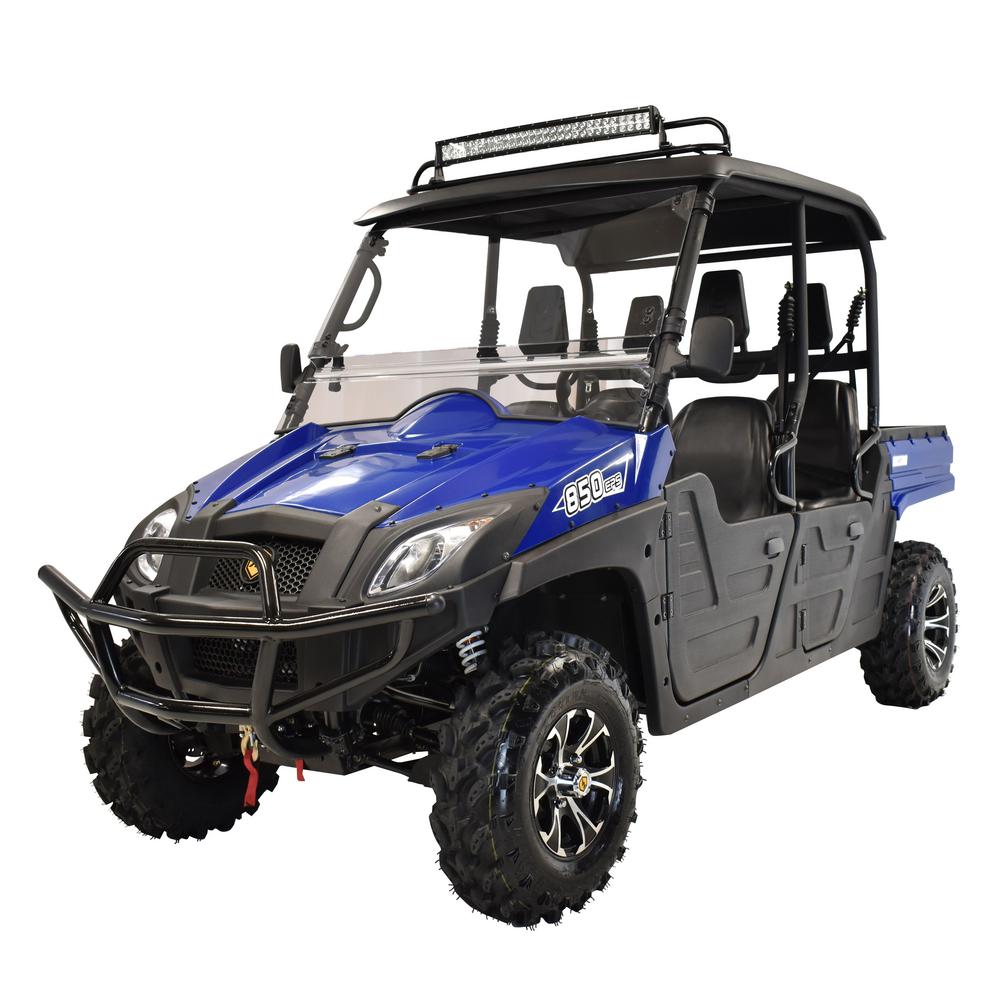 Massimo Crew 4WD 800 cc UTV in Blue-MSU850-5 BLUE - The Home Depot