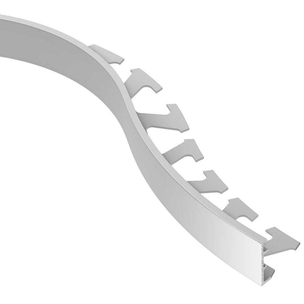 Schluter Schiene Satin Anodized Aluminum 3/4 in. x 8 ft. 2-1/2 in ...