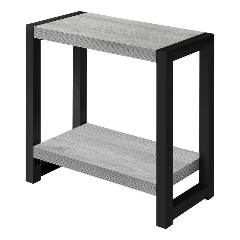 Grey End Table-HD2082 - The Home Depot