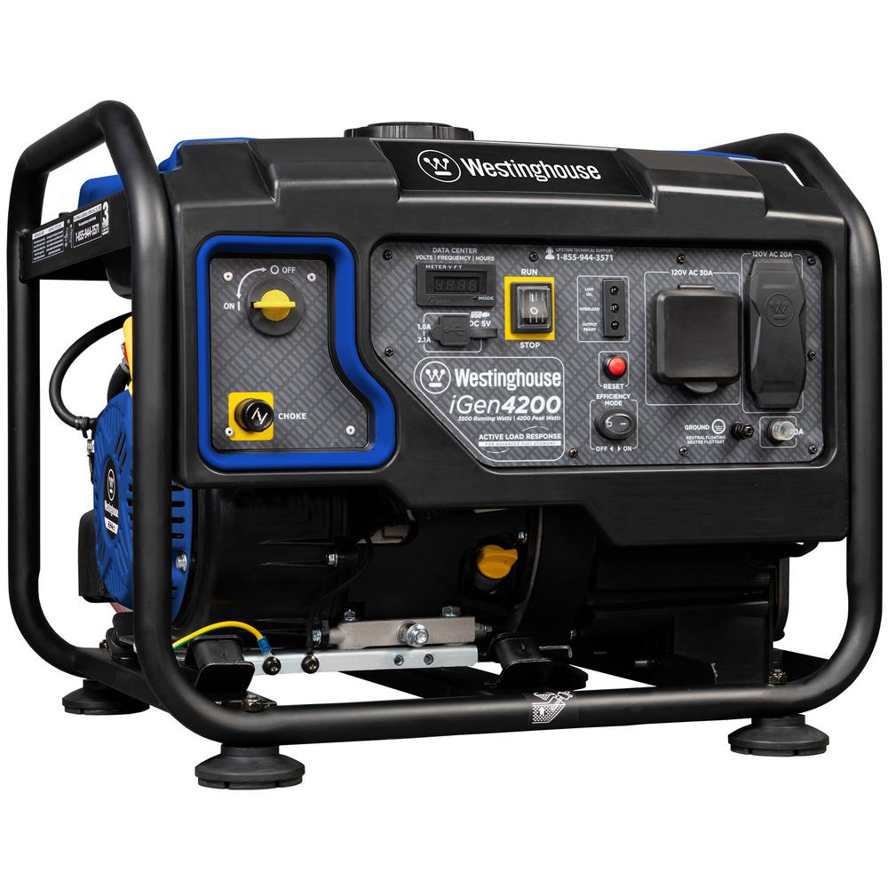Westinghouse iGen4200 Hybrid Open Frame Inverter Generator – 3500 Rated ...