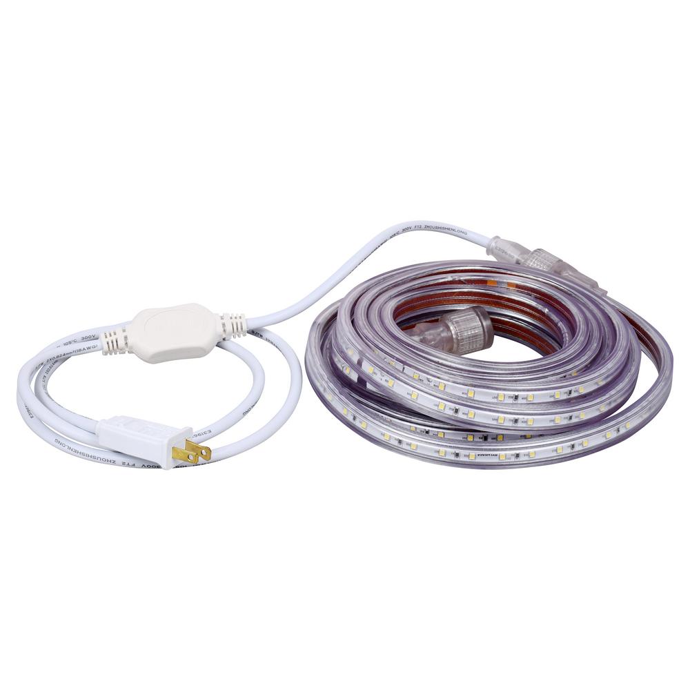 Sylvania 16.4 ft. 30-Watt Plug-In Outdoor Flex LED Landscape Lighting ...