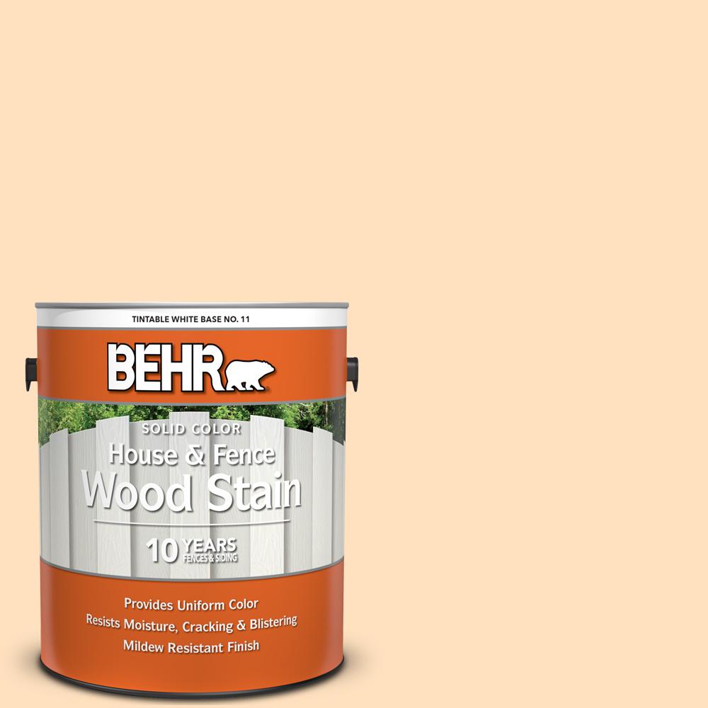 BEHR 1 gal. #310C-2 Orange Glow Solid Color House and Fence Exterior ...