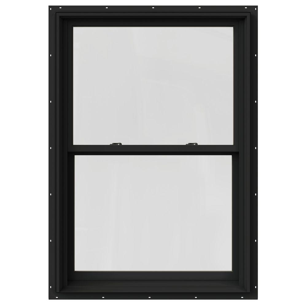 JELD-WEN 37.375 in. x 60 in. W-2500 Series Bronze Painted Clad Wood ...