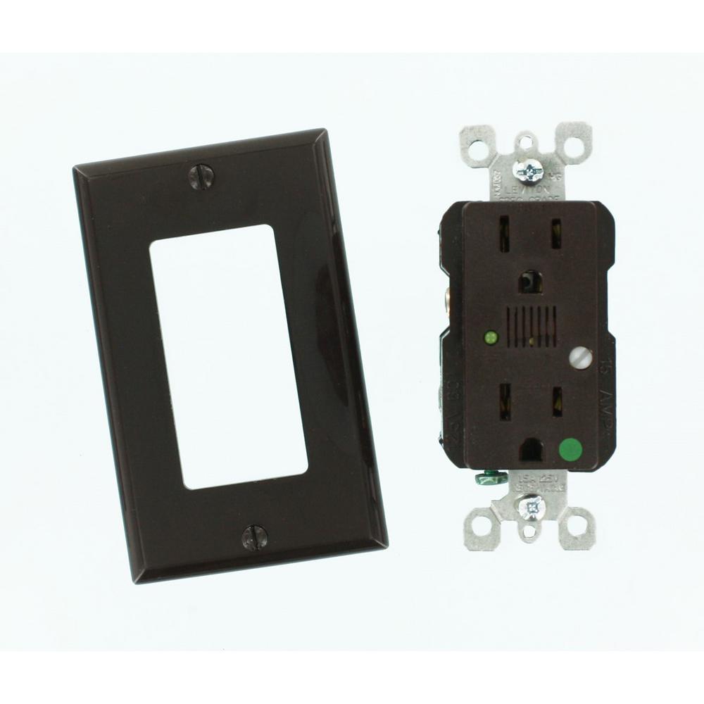 Brown - Electrical Outlets & Receptacles - Wiring Devices & Light ...