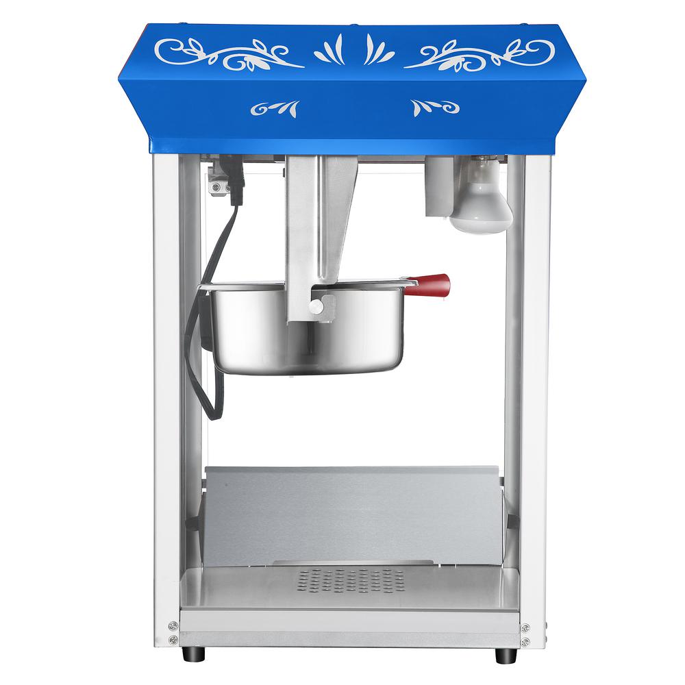 Great Northern Foundation 8 oz. Blue Countertop Popcorn Machine ...