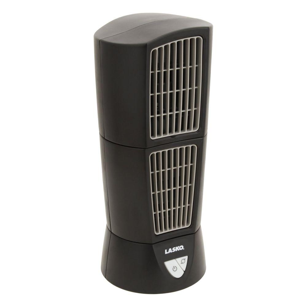 Lasko Desktop Wind Tower Fan in Platinum-4910 - The Home Depot Lasko Desktop Wind Tower Fan in Platinum-4910 - The Home Depot
