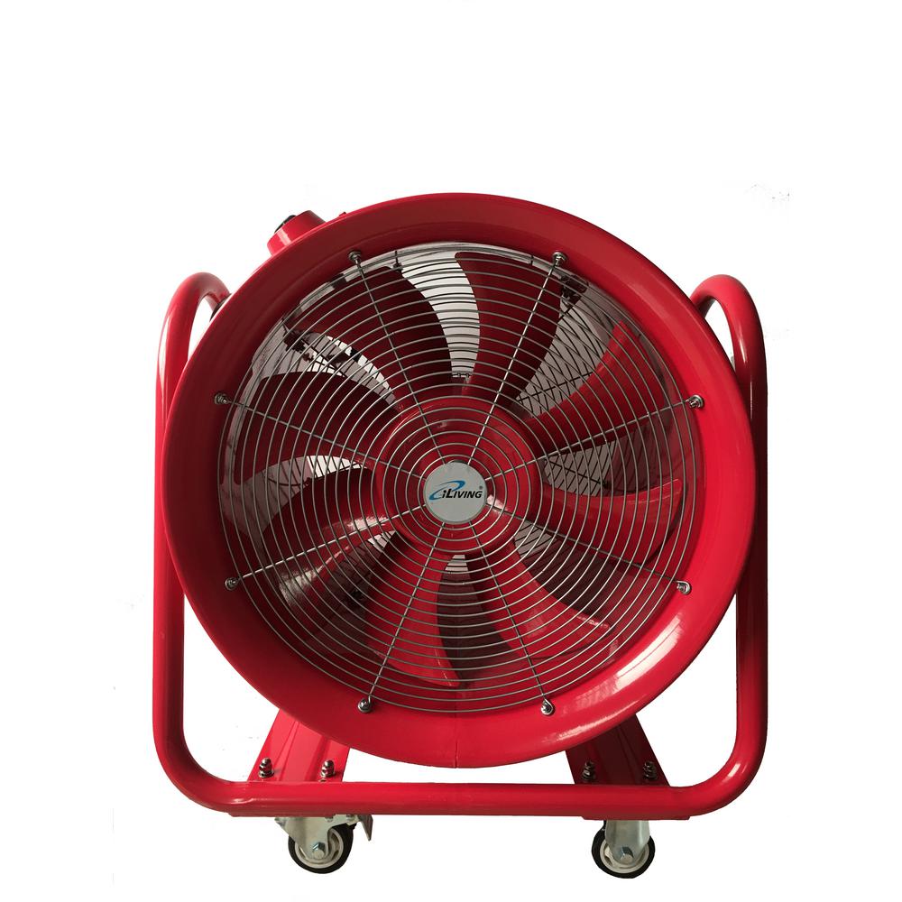 iLIVING Explosion Proof 20 in. Ventilation Floor Fan, With 900-Watt ...