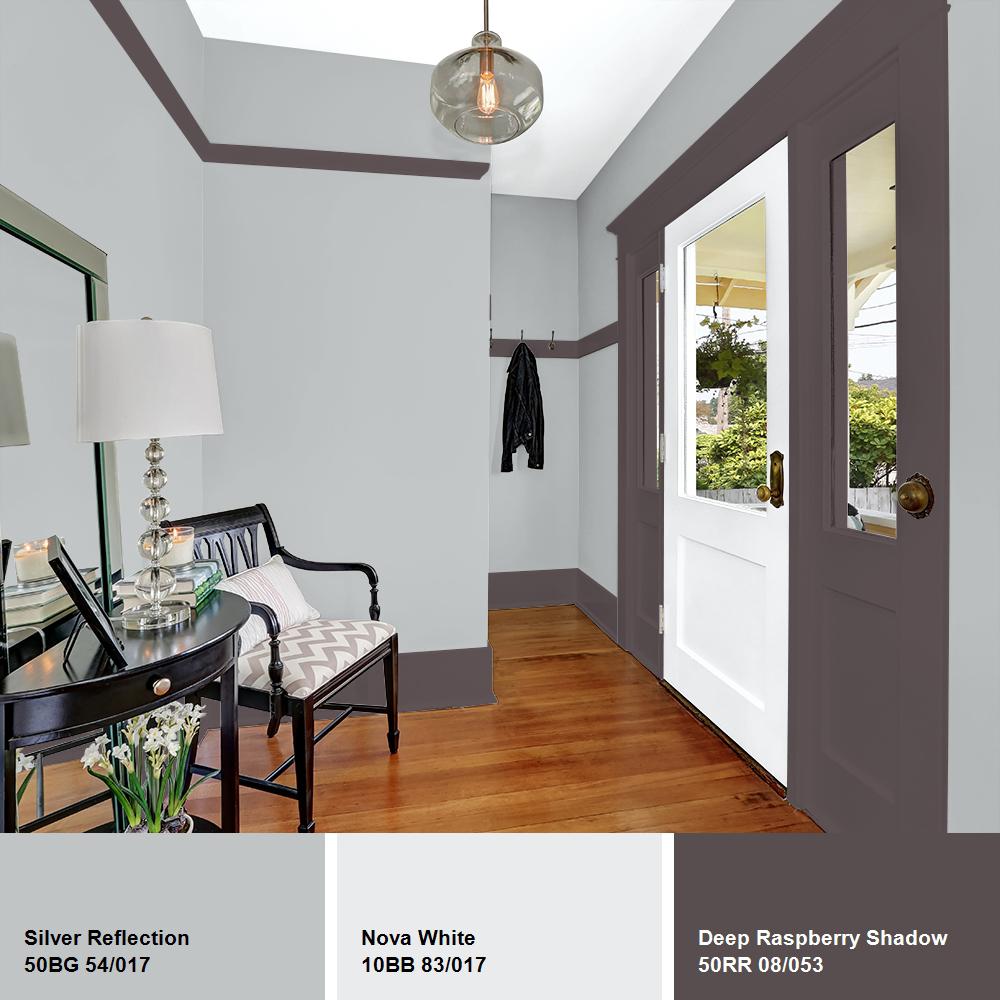 Silver Paint Reflection