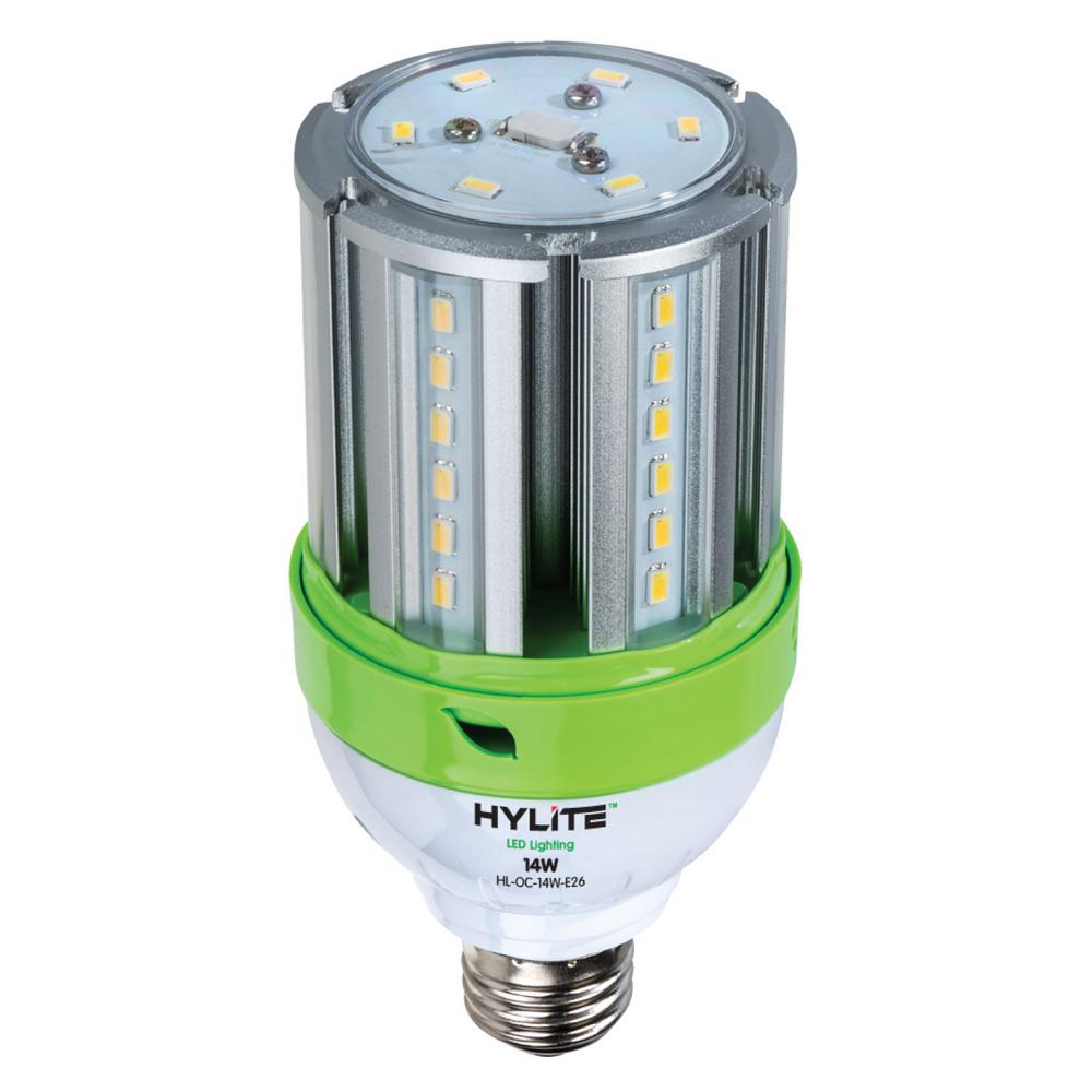 Hy-Lite 14-Watt E26 Omni-Cob LED Lamp 60-Watt HID Equiv 5000K 1960 ...
