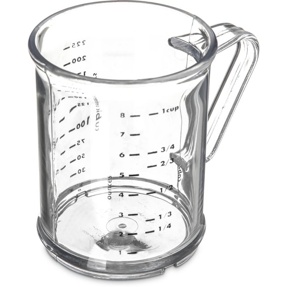Carlisle Polycarbonate Clear Measuring Cup 431507 The Home Depot Carlisle Polycarbonate Clear Measuring Cup 431507 The Home Depot