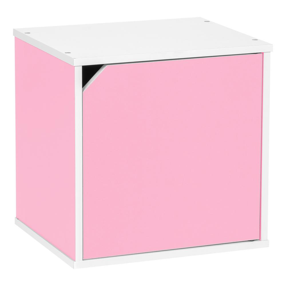 Homecraft Furniture 3-Shelf Pink Kid's Bookshelf-PLY109 - The Home Depot