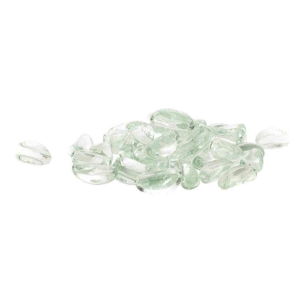 Margo Garden Products 10 lbs. Crystal Cashews Decorative Glass-DFG10-CAS09J - The Home Depot