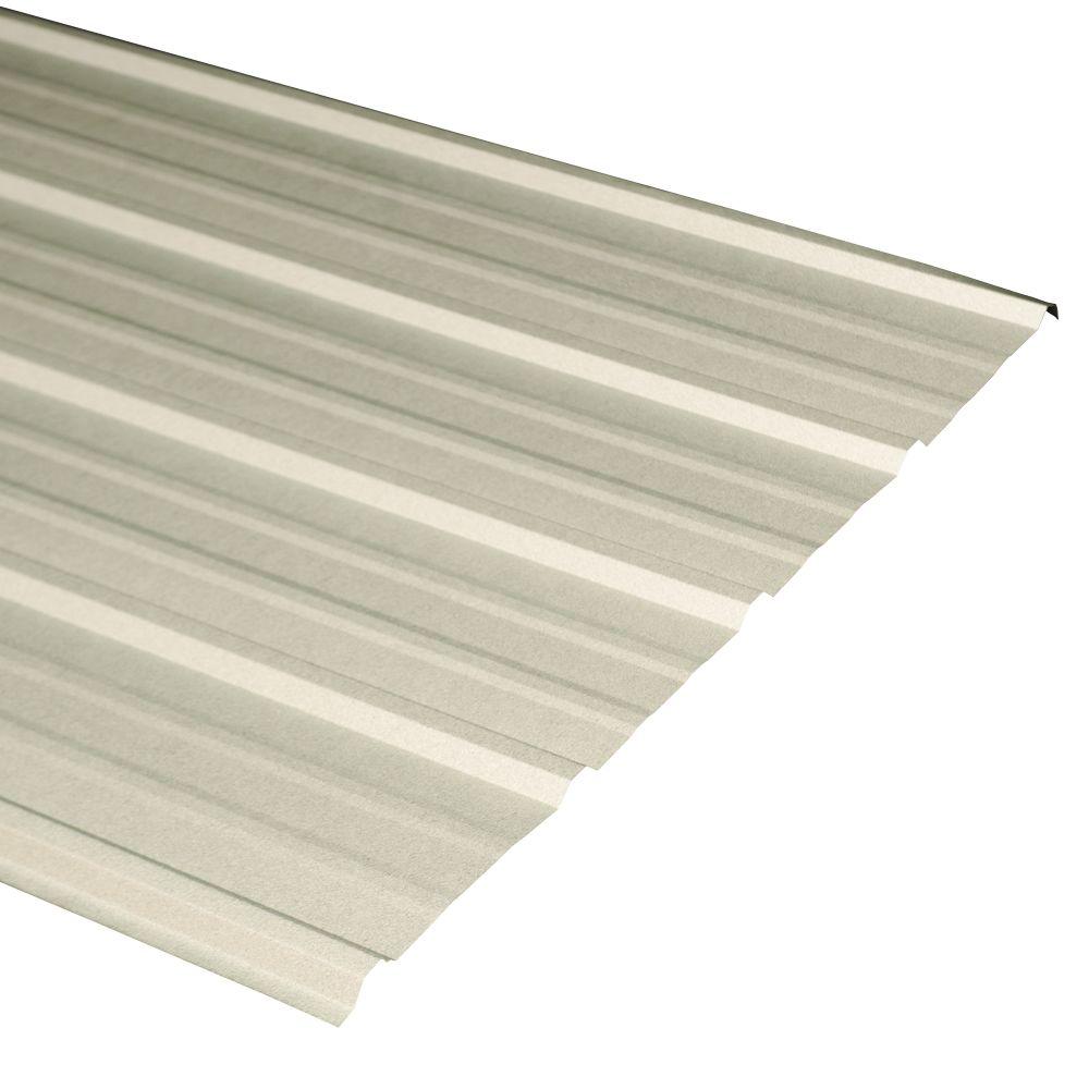 Metal Sales 3 ft. x 12 ft. Pro-Panel II Steel Galvalume-HD2594112 - The ...