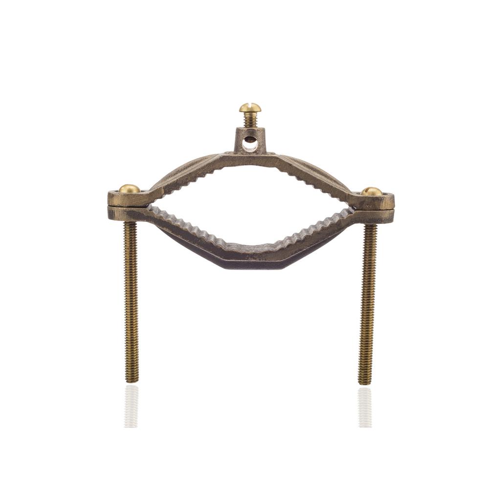 NSi Industries 2-1/2 in. - 4 in. Water Pipe Size Bronze Ground Clamp ...