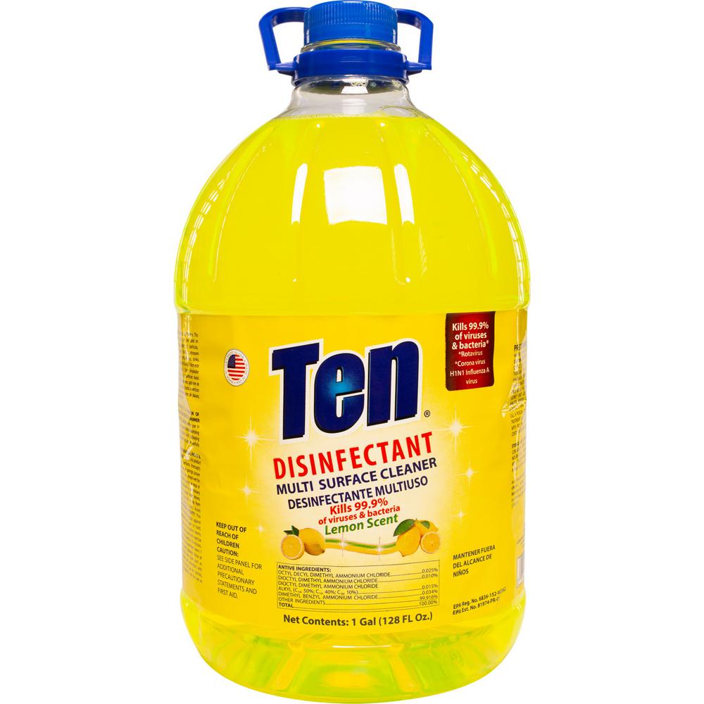 Unbranded 128 oz. Lemon Odor Eliminator and Disinfectant All-Purpose ...