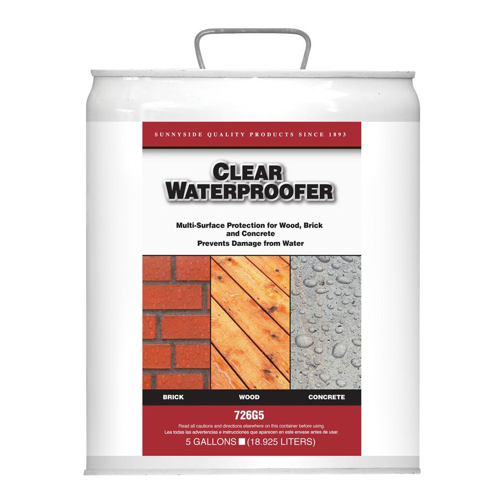 Sunnyside 5 gal. Clear Waterproofer-726G5 - The Home Depot
