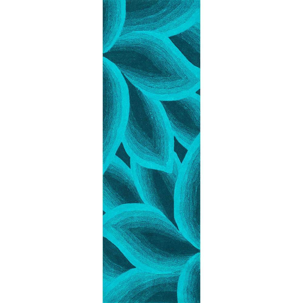 Svetlana Teal 3 ft. x 8 ft. Runner Rug-SEMA66A-2608 - The Home Depot