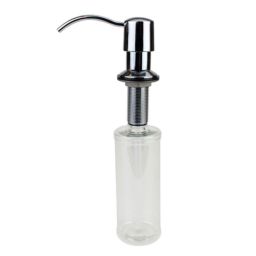 Glacier Bay Curved Nozzle Metal Soap Dispenser in Chrome-36654 - The ...