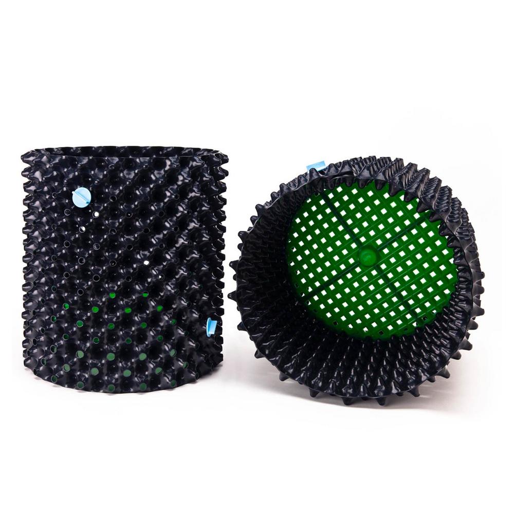 HydroFarm Superoots Air-Pot 5 Gal. Equivalent Garden Plastic ...