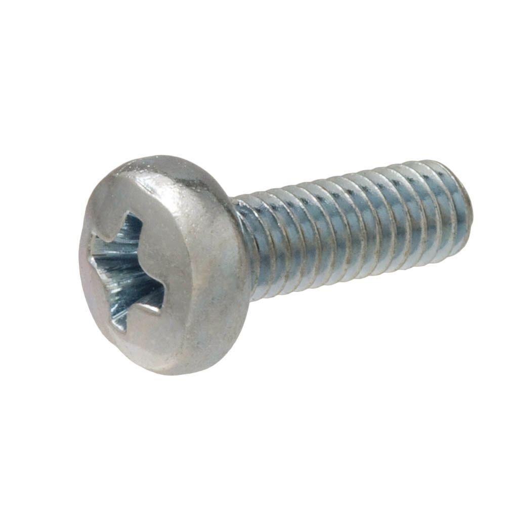 Everbilt M5 0 8 X 10 Mm Phillips Pan Head Machine Screws 3 Pack Everbilt M5 0 8 X 10 Mm Phillips Pan Head Machine Screws 3 Pack