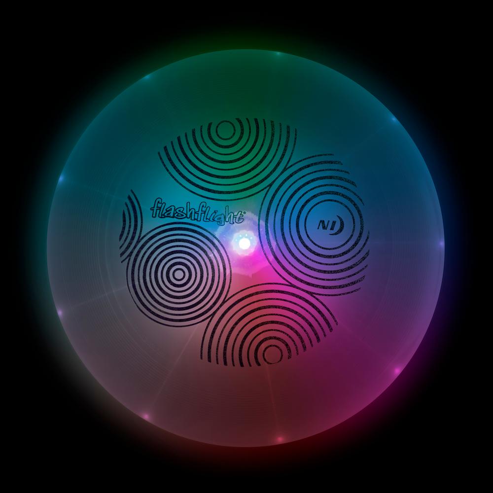Nite Ize Flashflight Light Up Flying Disc, Disc-O Select-FFD-07S-R8 ...