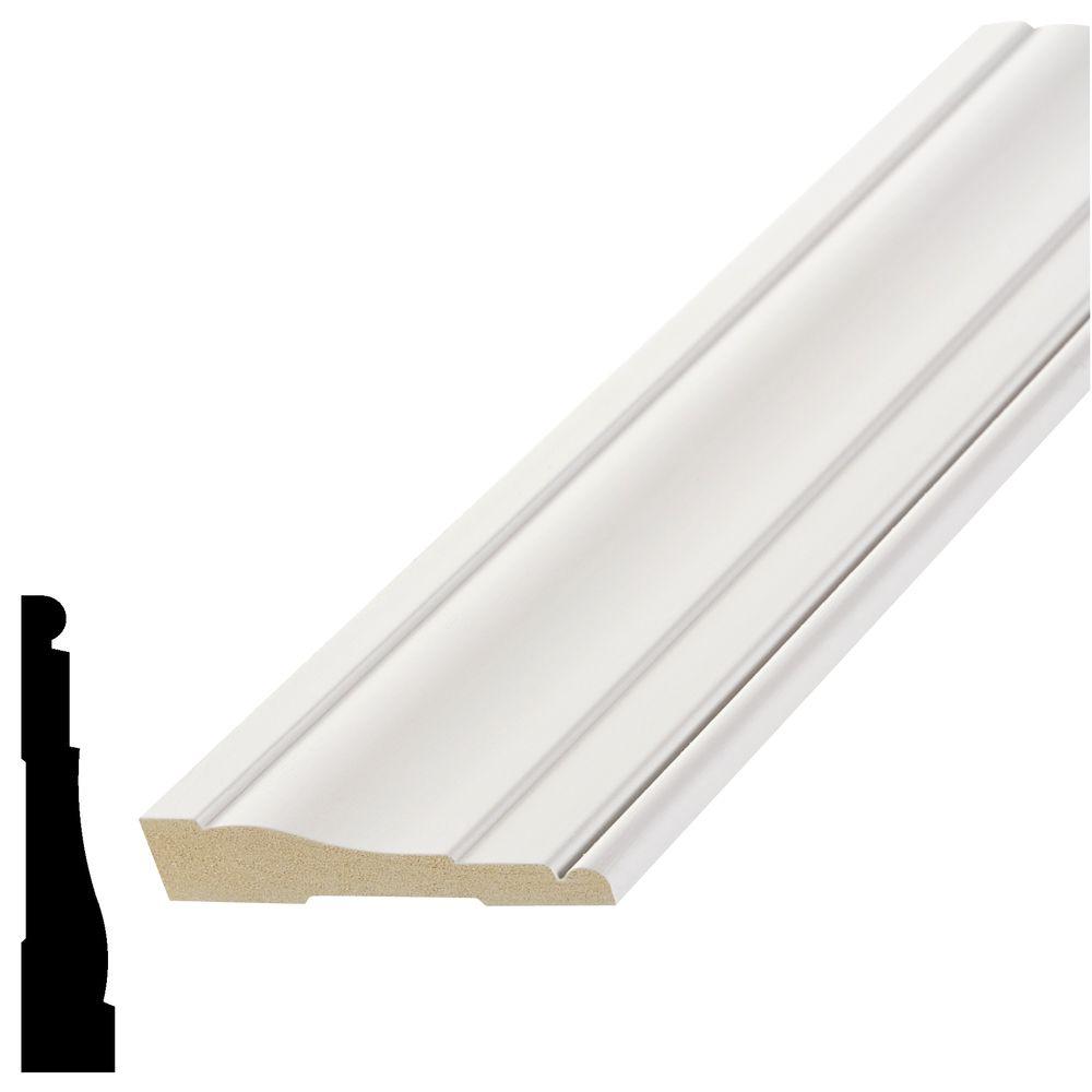Alexandria Moulding WM 445 5 8 In X 3 1 4 In Primed Fiberboard