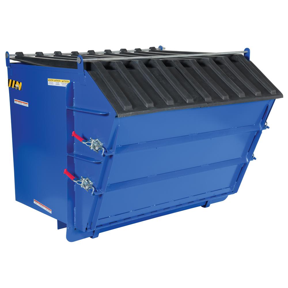 Vestil 1.5 cu. yds. Light Duty Self-Dumping Hopper-HDROP-150-LD - The ...