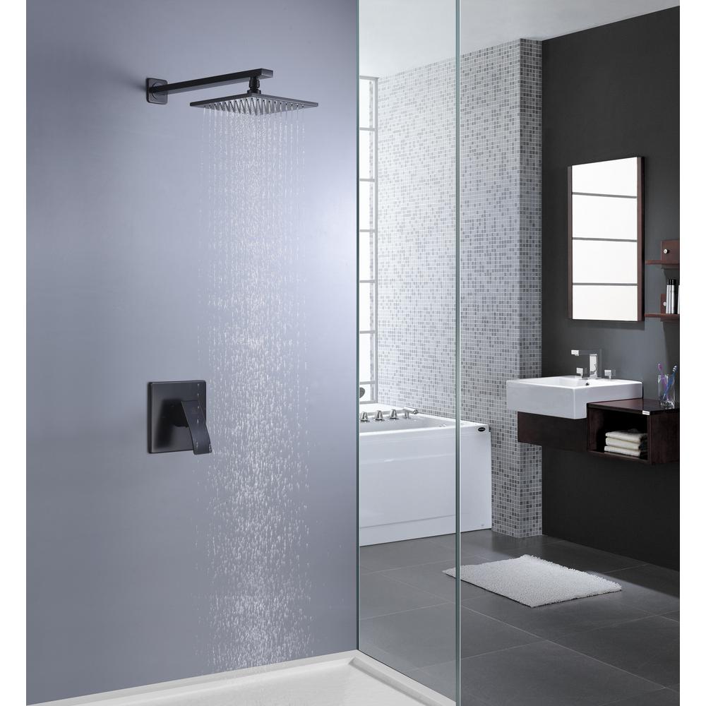 ANZZI Viace Single-Handle 1-Spray Shower Faucet in Oil Rubbed Bronze ...